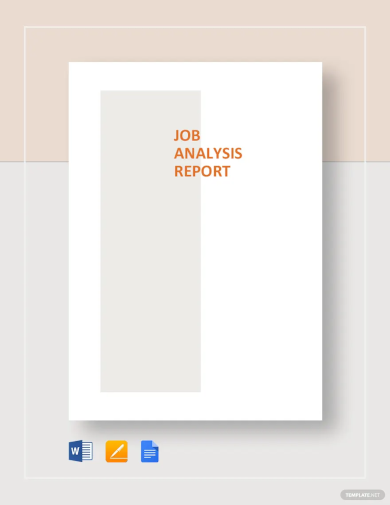 Job Analysis - 22+ Examples, Format, Pdf | Examples