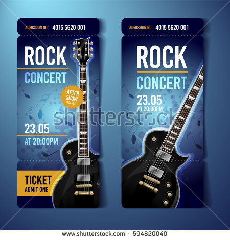 Live Concert Ticket - 16+ Examples, Format, Sample | Examples
