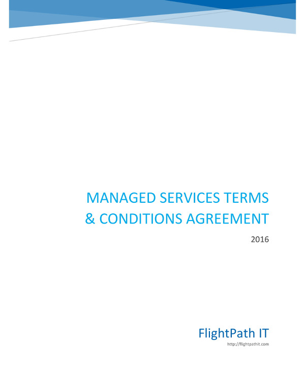 Managed Services Contract - 10+ Examples, Format, Pdf | Examples