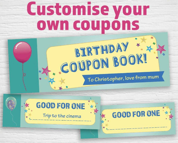 Birthday Coupon - 14+ Examples, Illustrator, Word, Pages, Photoshop ...