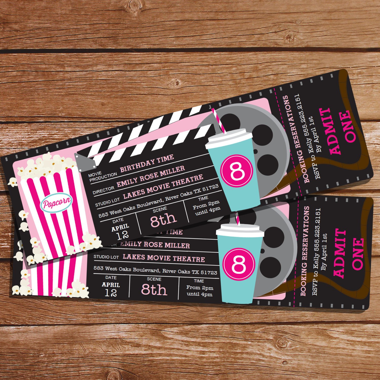 29 Best Movie Ticket Examples PSD AI Examples