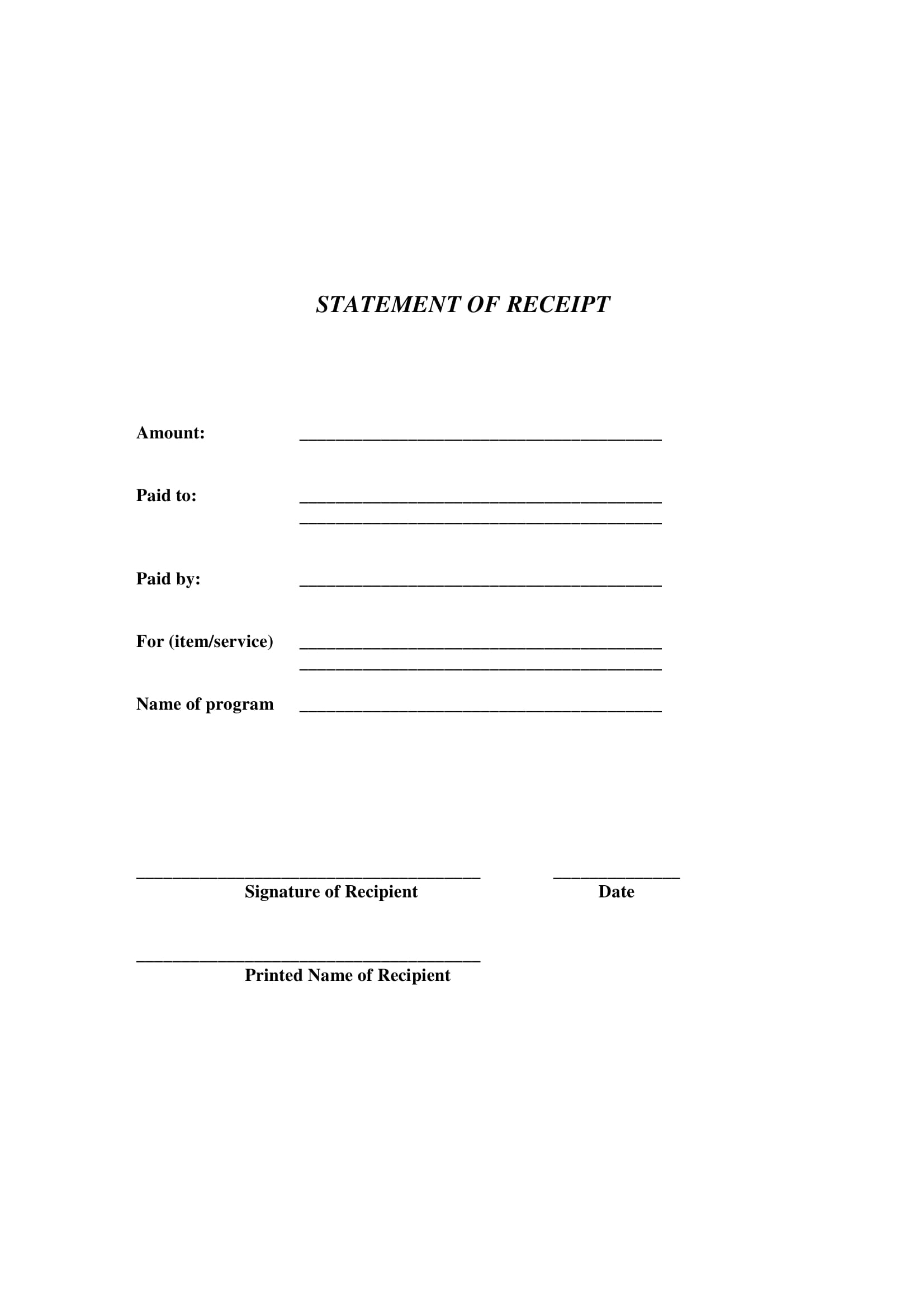 Simple Receipt 17 Examples Format Pdf Examples