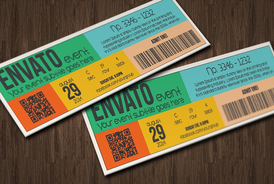 Unique Event Ticket 28 Examples Format Sample Examples