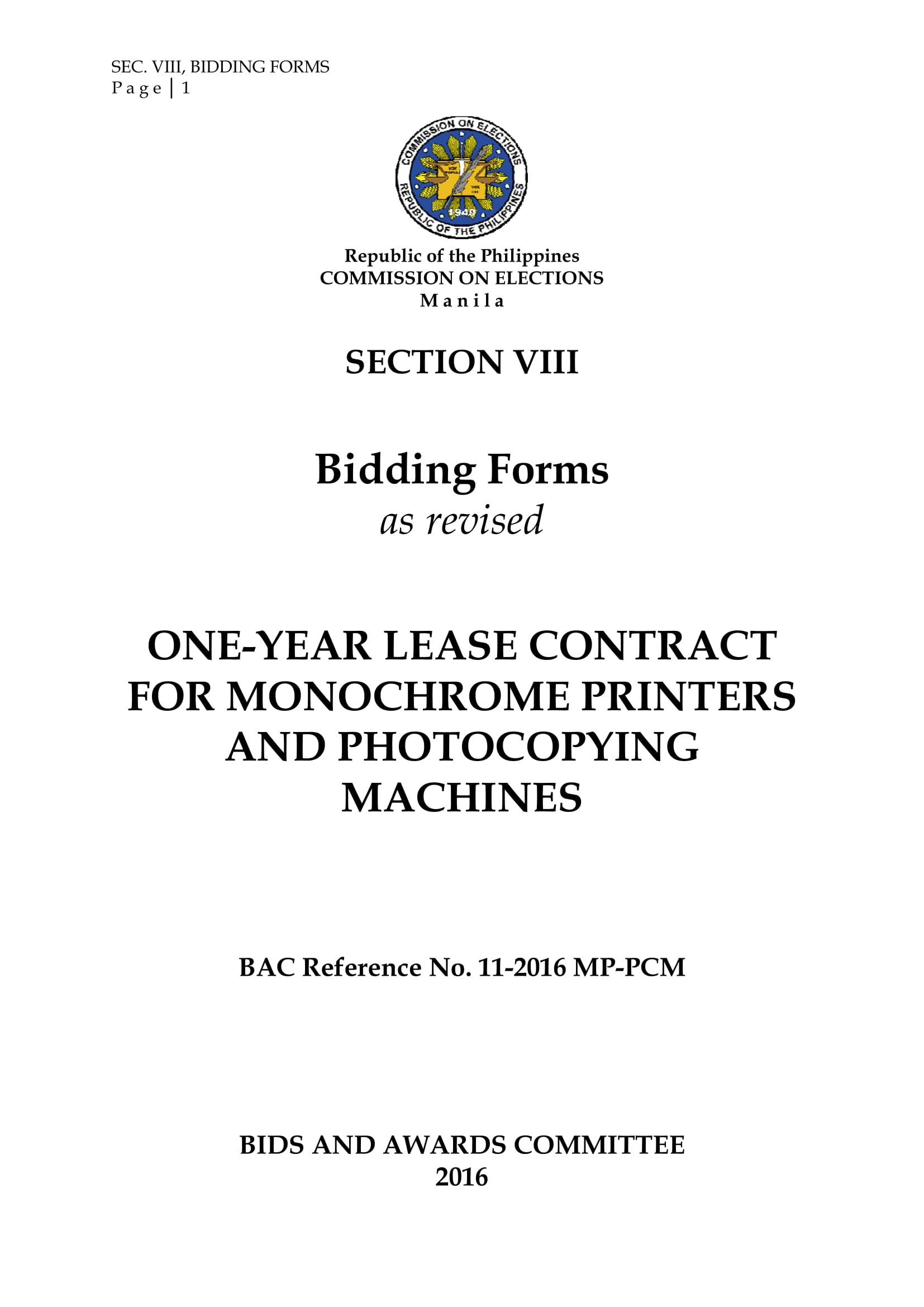 Project Bid Form - 10+ Examples, Format, Sample | Examples