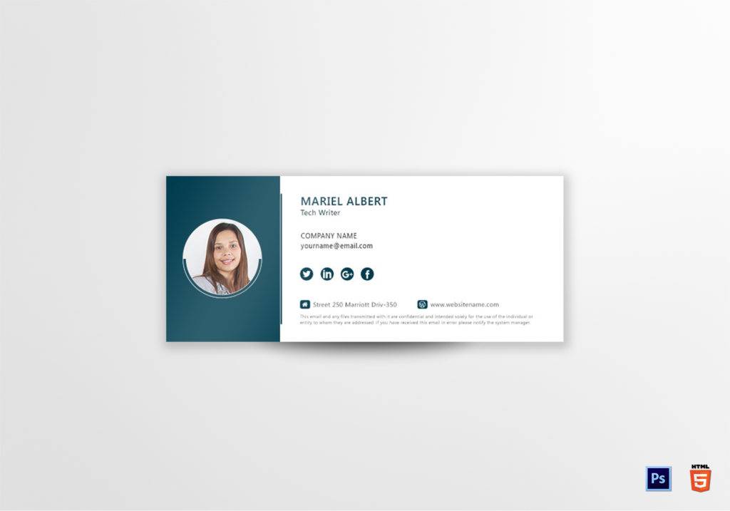 Technical Writer Email Signature - 2+ Examples, Format, Sample | Examples