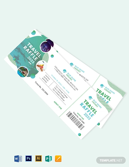 Raffle Ticket - 33+ Examples, Format, Pdf | Examples