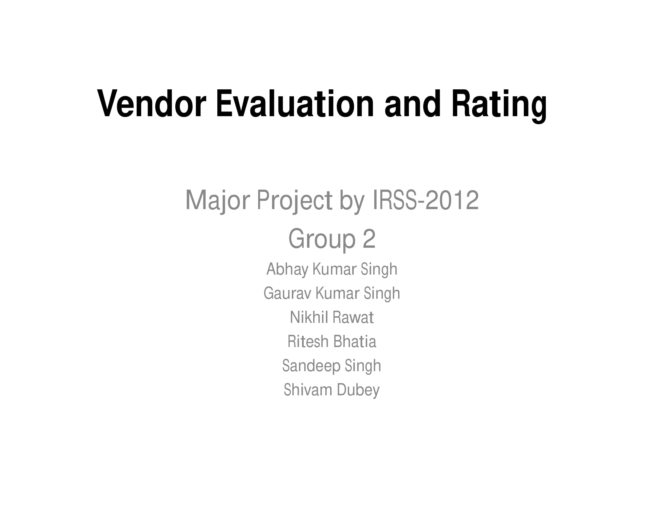 Vendor Analysis 10 Examples Format Pdf Examples Vendor Analysis 10 Examples Format Pdf Examples