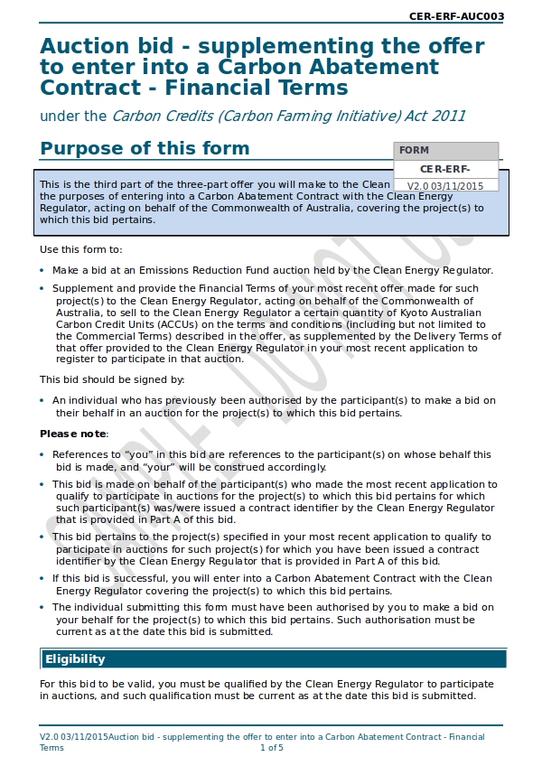Project Bid Form - 10+ Examples, Format, Sample | Examples