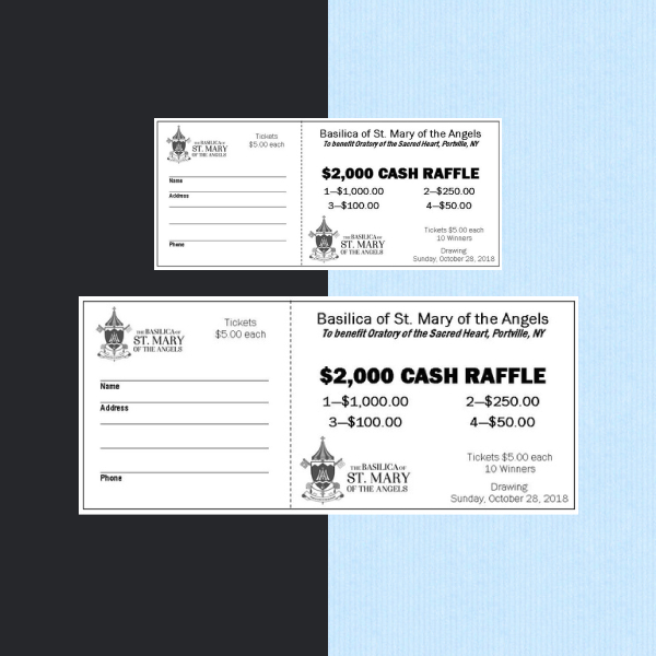 Raffle Ticket - 33+ Examples, Format, Pdf | Examples