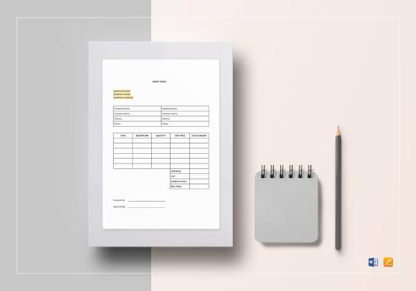 Credit Memo - 14+ Examples, Format, Pdf | Examples