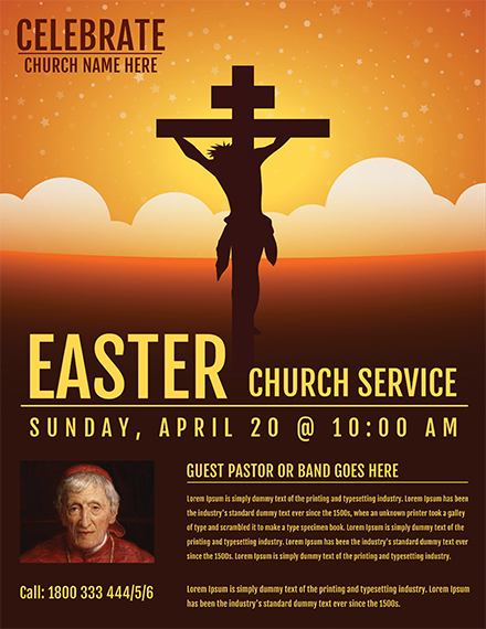 Church Flyer - 13+ Examples, Format, Pdf | Examples