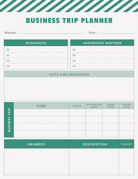 10+ Planner Examples, Templates in Illustrator, Photoshop | Examples