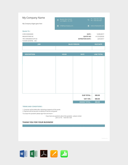 32+ Quotation Examples [ Sales, Websites, Vehicles ] | Examples