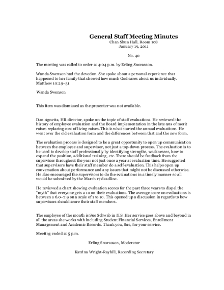 18 Meeting Minutes Examples Templates In Word Examples