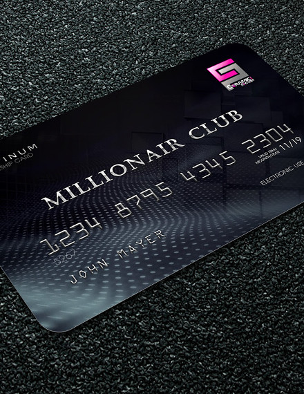 Membership Card Examples - 19+ Templates & Design Ideas | Examples