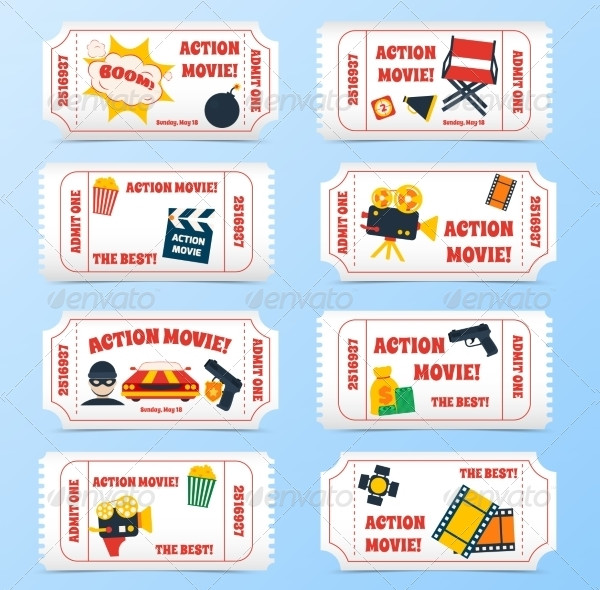 Cinema Ticket - 22+ Examples, Format, Sample | Examples