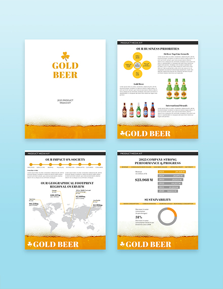 Media Kit Designs - 20+ Examples, Tips