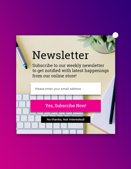 Pop-up Marketing - 19+ Examples, How to Create