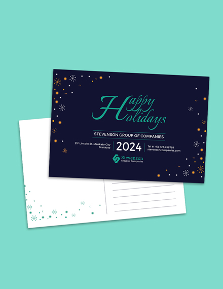 Business Postcard Examples - 20+ Templates and Design Ideas | Examples