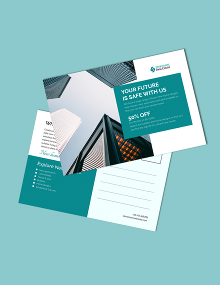 Business Postcard Examples - 20+ Templates and Design Ideas | Examples