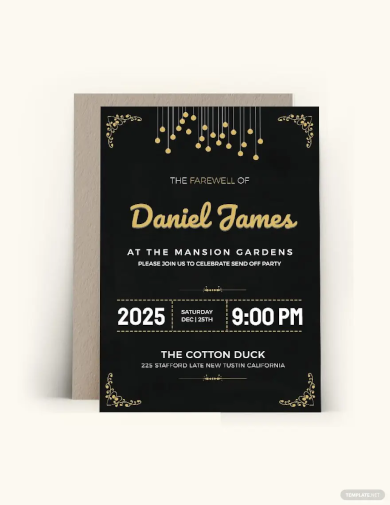 Invitation Card - 33+ Examples, Format, Pdf | Examples