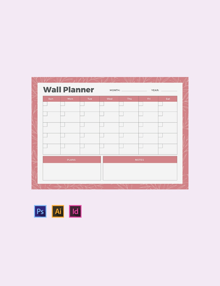 10 Monthly Planner Examples Templates In Word Excel Pages PSD AI 