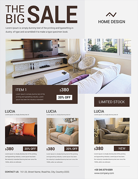 Sales Flyer Examples - 24+ in MS Word | AI | EPS | Publisher | InDesign ...