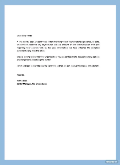 Reminder Letter - 26+ Examples, Format, Sample | Examples