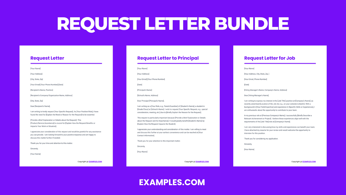 Request Letter - 85+ Examples, Format, How to Write, PDF