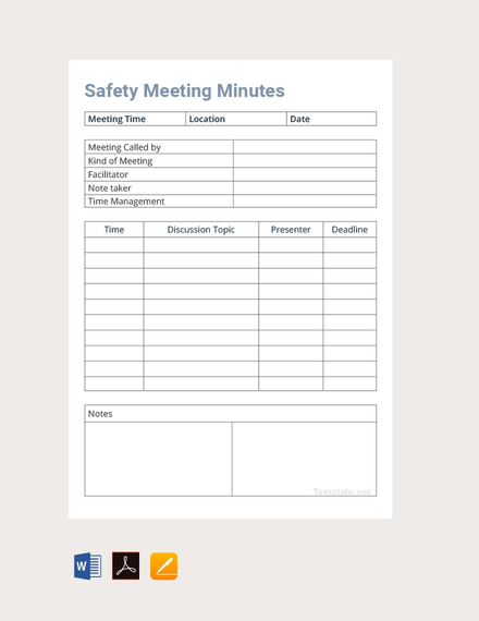 20+ Meeting Minutes Templates - PDF, Word, Google Docs | Examples