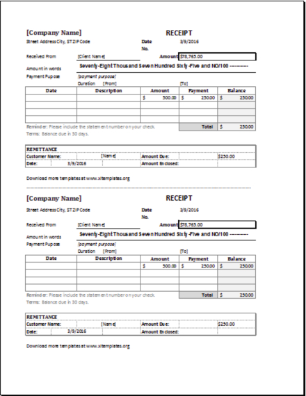 Cash Receipts - 15+ Examples, Templates, Format, How to Create, PDF