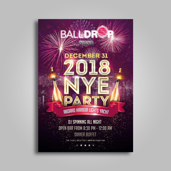 New Year Poster - 19+ Examples, Format, Pdf | Examples