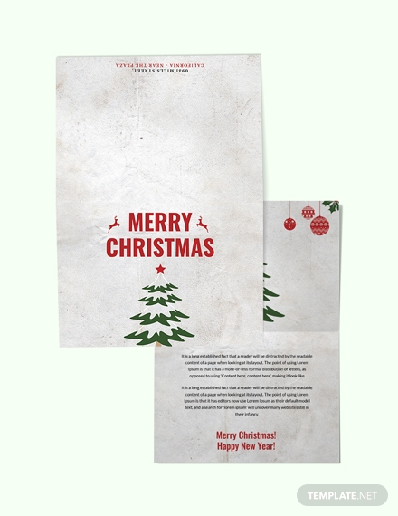 Christmas Thank-You Card - 20+ Examples, Format, Pdf | Examples