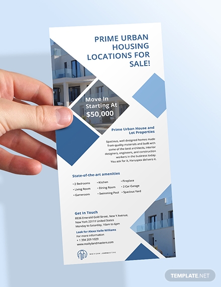 Real Estate Rack Card - 15+ Examples, Format, Pdf | Examples