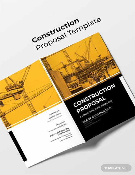 Construction Proposal Examples - 32+ in PDF | MS Word | PSD | AI | Examples