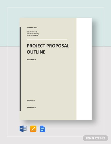 4 Project Proposal Outline Examples PDF Word Pages Examples