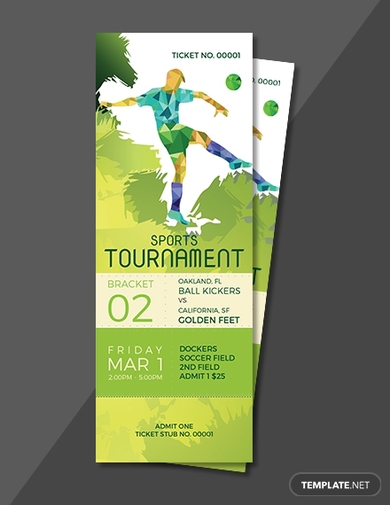 Sporting Event Ticket - 13+ Examples, Format, Sample | Examples