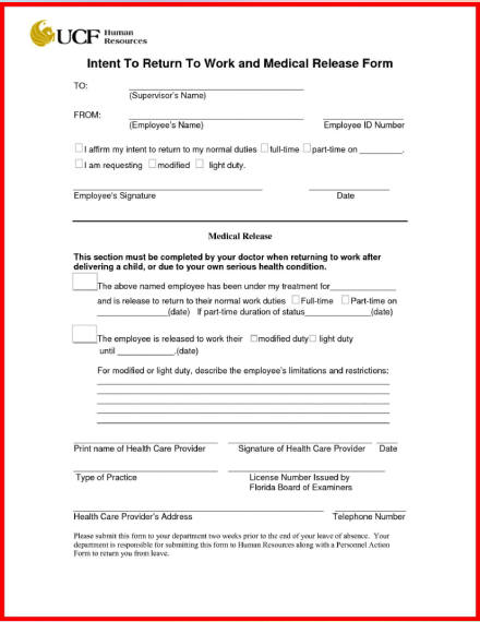 How To Get A Return to Work Doctor s Note How To Get A Return to Work 