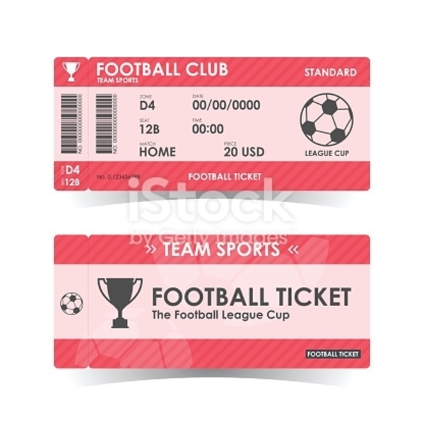 Soccer Ticket - 22+ Examples, Format, Sample | Examples