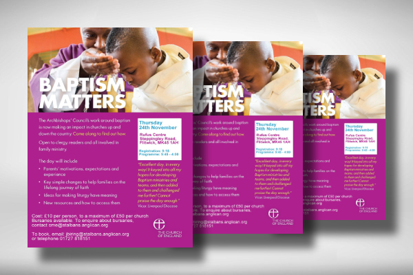 Baptism Flyer - 15+ Examples, Format, Pdf | Examples