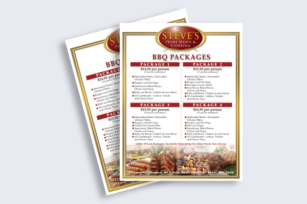 BBQ Menu - 6+ Examples, Format, Pdf | Examples