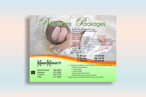 Baptism Menu - 22+ Examples, Format, Pdf | Examples