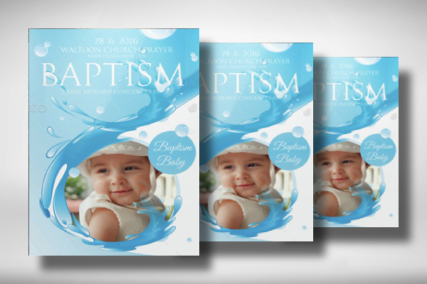Baptism Flyer - 15+ Examples, Format, Pdf | Examples