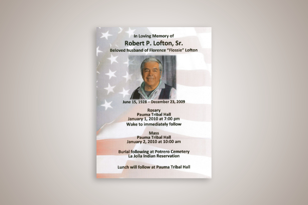 Obituary Flyer - 10+ Examples, Format, Pdf | Examples