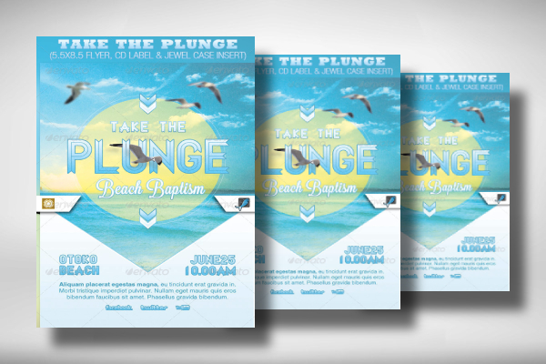 Baptism Flyer - 15+ Examples, Format, Pdf | Examples