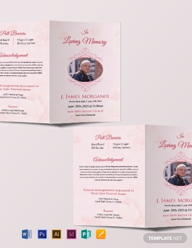 Funeral Brochure - 32+ Examples, Format, Pdf | Examples