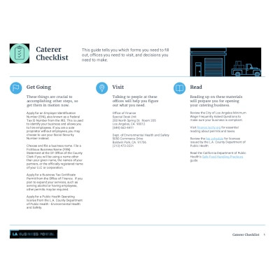 Catering Checklist - 10+ Examples, Format, Pdf | Examples