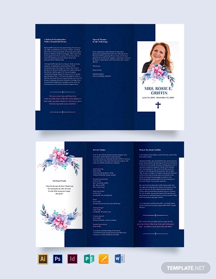 Funeral Brochure - 32+ Examples, Format, Pdf | Examples