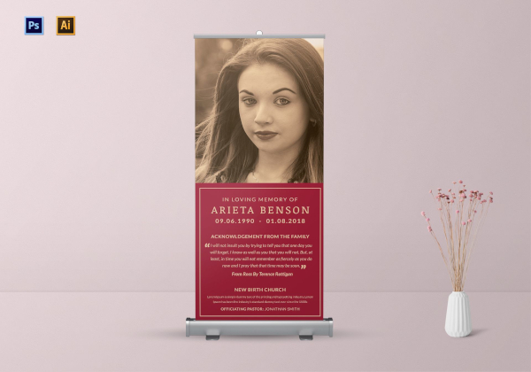 Funeral Banner - 10+ Examples, Format, Pdf | Examples