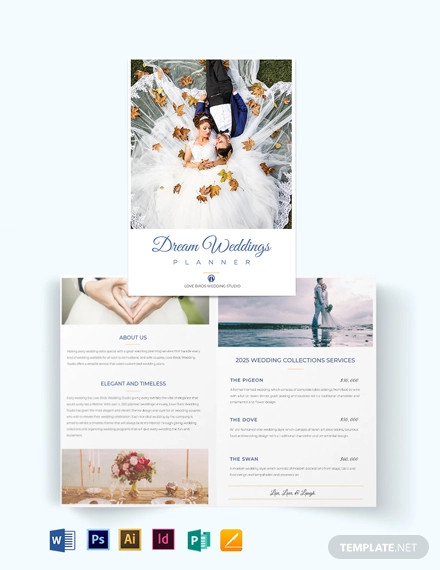 Best Wedding Brochure Examples - 13+ in AI | InDesign | Pages | MS Word ...